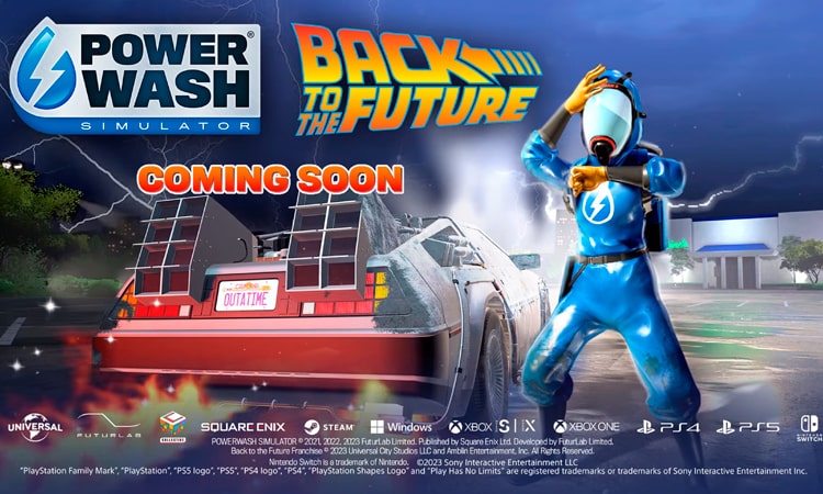 PowerWash Simulator tendrá contenido basado en Volver al Futuro – Bonus ...