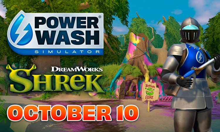 PowerWash Simulator añadirá contenido basado en Shrek – Bonus Stage MX