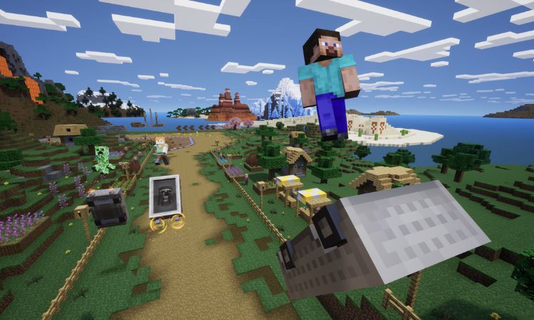 Sonic Racing: CrossWorlds ha lanzado oficialmente el Pack Minecraft ...